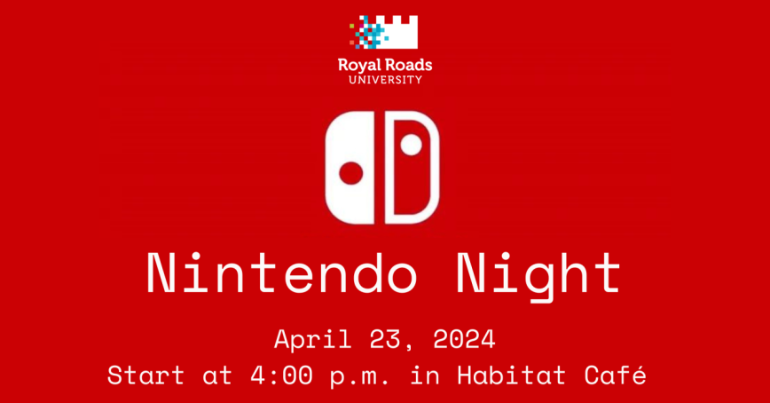 Nintendo Night at Habitat Café | Royal Roads University