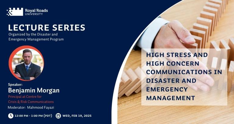 Master of Arts in Disaster and Emergency Management | Royal Roads ...
